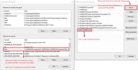 Criando Uma Variável De Ambiente Do Java No Windows