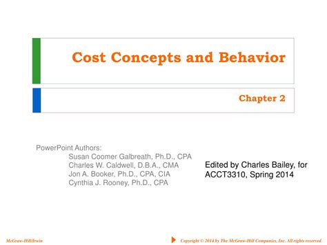 PPT Cost Concepts And Behavior PowerPoint Presentation Free Download ID 2806283