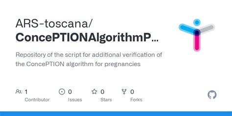 Github Ars Toscanaconceptionalgorithmpregnanciesverification