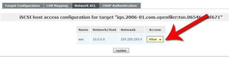 How To Configure Openfiler V23 Iscsi Storage For Use With Vmware Esx
