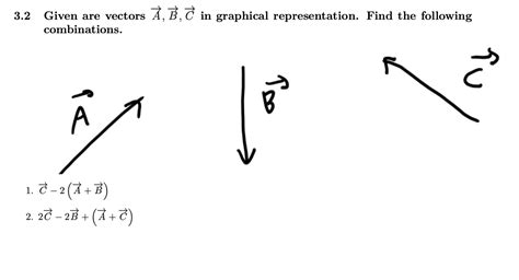 solved 3 2 ﻿given are vectors vec a vec b vec c ﻿in