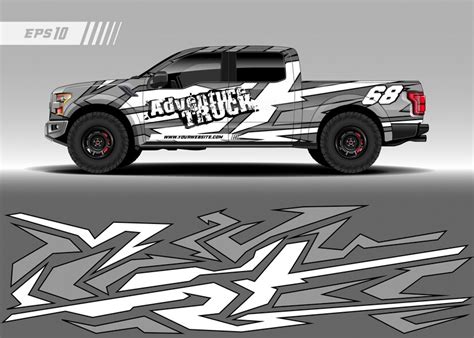 Premium Vector Car Wrap Decal Designs