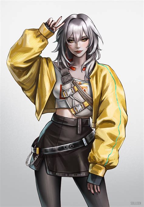 Trailblazer And Stelle Honkai And More Drawn By Solleen Danbooru