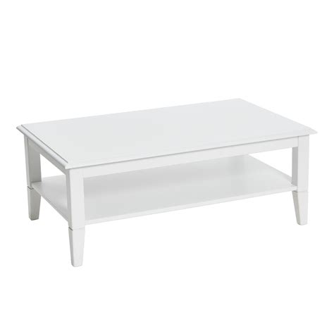 Creative Co Op Pleasantville Small Rectangular Coffee Table With