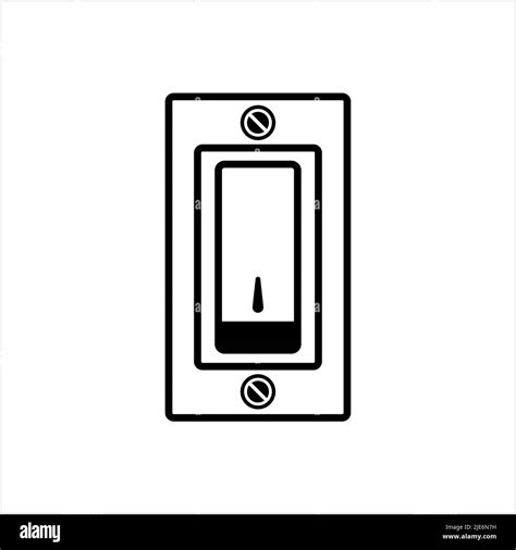 Switch Icon Electrical Switch Vector Art Illustration Stock Vector Image And Art Alamy