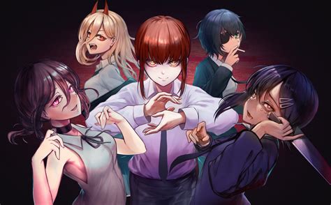 Download Reze (Chainsaw Man) Himeno (Chainsaw Man) Kobeni Higashiyama Power (Chainsaw Man ...