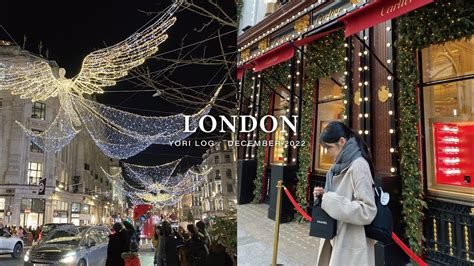 Eng🇬🇧🎄 Christmas In London런던의 크리스마스 And 연말 런던 브이로그 크리스마스 마켓 노팅힐