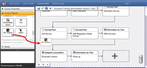 drag and drop course authoring in t download scientific diagram