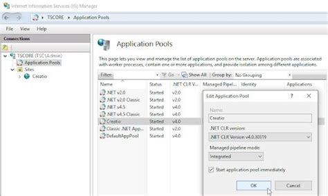 how to install and launch a creatio local instance