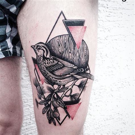 Bird Tattoo Thigh Symbolism Style And Placement Guide