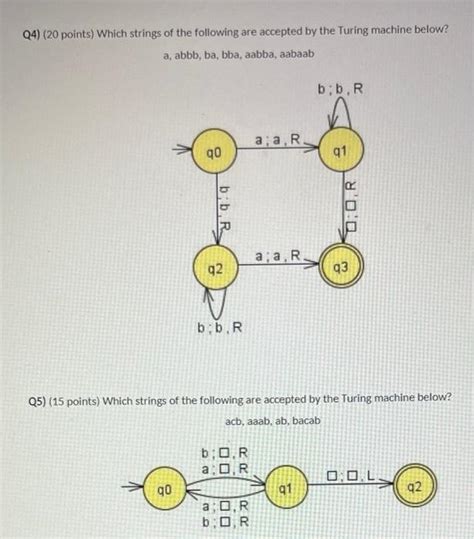 Solved Q4 20 Points Which Strings Of The Following Are