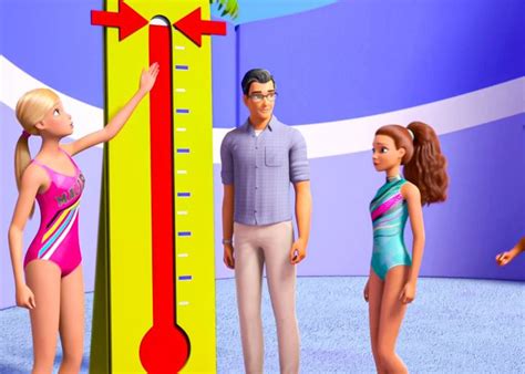Barbie Dolls With Thermometer