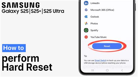 How To Hard Reset Galaxy S In Just Minutes