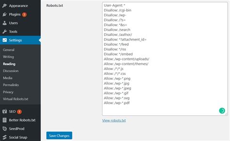 how to edit robots txt in wordpress seosly olga zarr