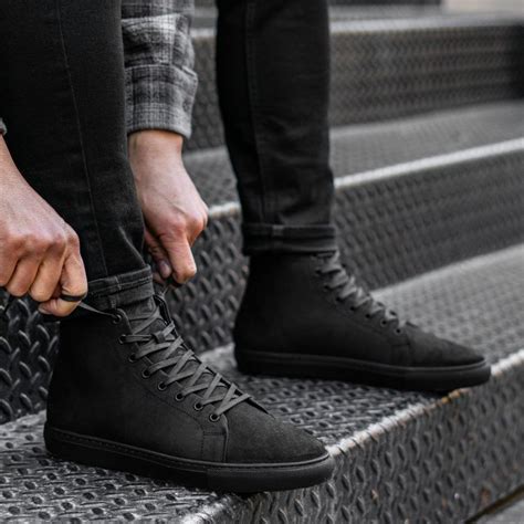 Black High Top Sneakers Womens Black High Top Sneakers And Athletic