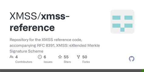 Github Xmssxmss Reference Repository For The Xmss Reference Code