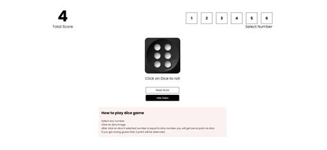 GitHub Ashish 619 Dice Game