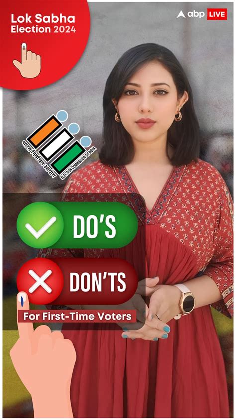 Lok Sabha Election 2024: Dos And Don'ts For First-Time Voters | Lok ...