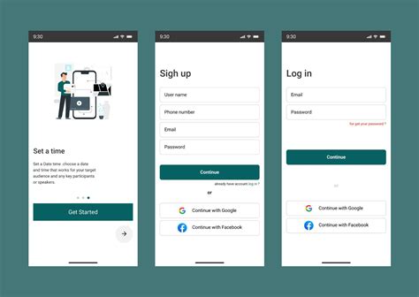 Event Management Mobile App Design Behance