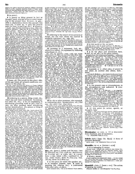 Hic Haec Hoc Latin Pronoun This Allo Latin