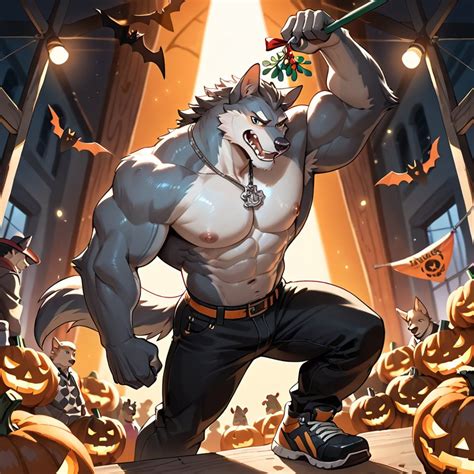 A Very Friendly Fluffy Gay Muscular Furryai