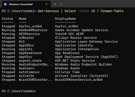 PowerShell Use Format Table And Control Column Width Collecting Wisdom