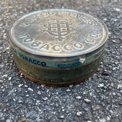 Vintage Lot Of 3 Tobacco Tin United States Tobacco Co Snuff Tins All Empty 4691543313