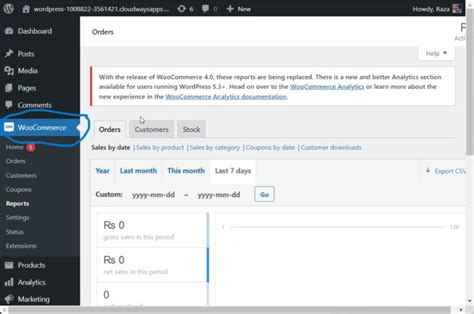 how to export woocommerce orders in csv or xml format