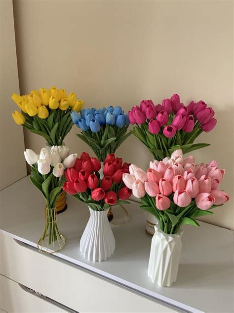 Тюльпани латекс — цена 60 грн в каталоге Искусственные цветы Купить товары для дома и быта по