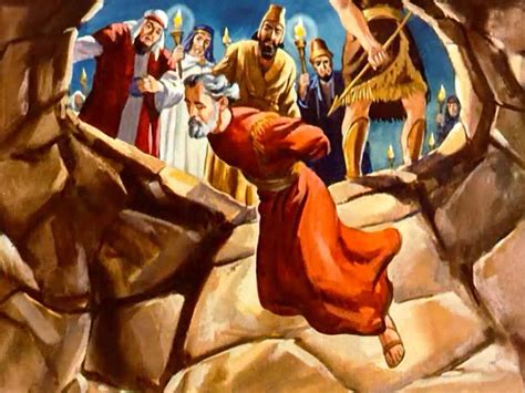 When Daniel Refuses To Stop Praying To God He Is Thrown Into A Den Of