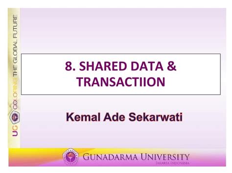 08 Shared Data Dan Transaction Pdf