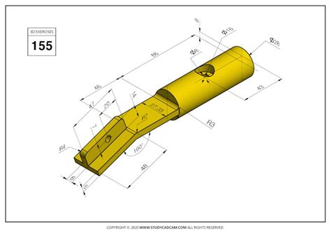 D CAD EXERCISES STUDYCADCAM