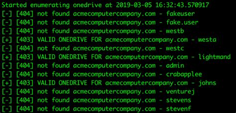 Trustedsec Achieving Passive User Enumeration With Onedrive