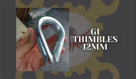Gi Thimbles 12mm Commercial And Industrial Industrial Equipment On