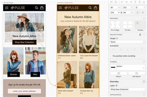 Creating A Clickable Prototype With Sketchs Native Tools Free Sketch Tutorial