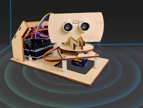 Ultrasonic Radar Scanning Programming For Uno R3 Detection Robot