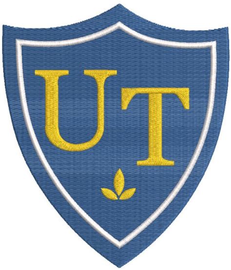 University Of Toledo Logo Embroidery Design Official Collegiate Stitch