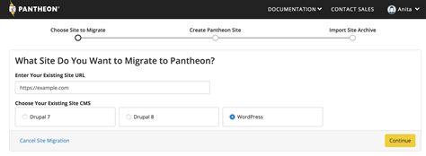 Manually Migrate Sites To Pantheon Pantheon Docs
