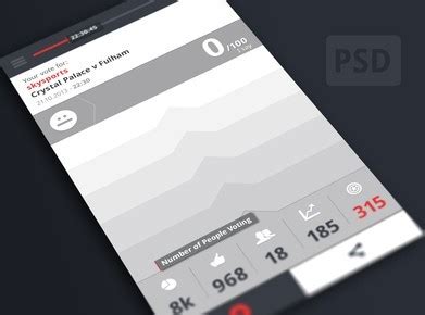 Free Vote UI PSD TitanUI