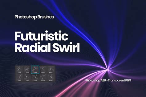 Futuristic Radial Swirl Photoshop Brushes By Jose Garcia On Dribbble