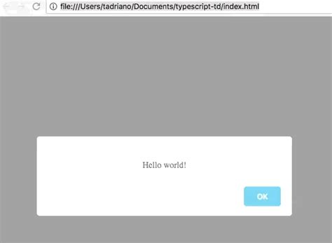 Typescript Type Definitions Imasters