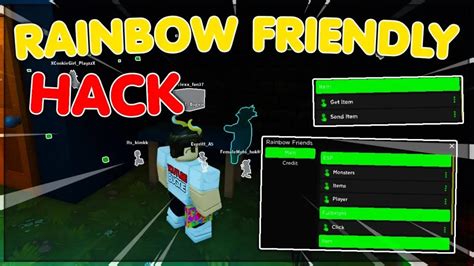 Working Roblox Rainbow Friends Script Hack Collect All Items Esp And More