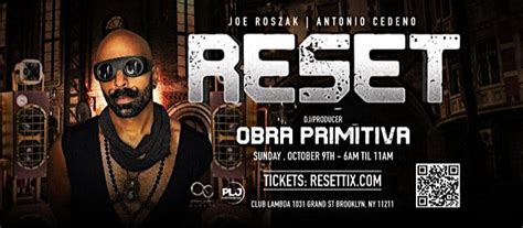 reset club lambda brooklyn 9 october 2022