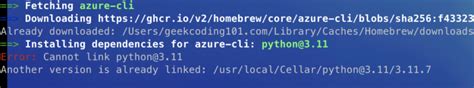 Install Azure Cli On Mac GeekCoding
