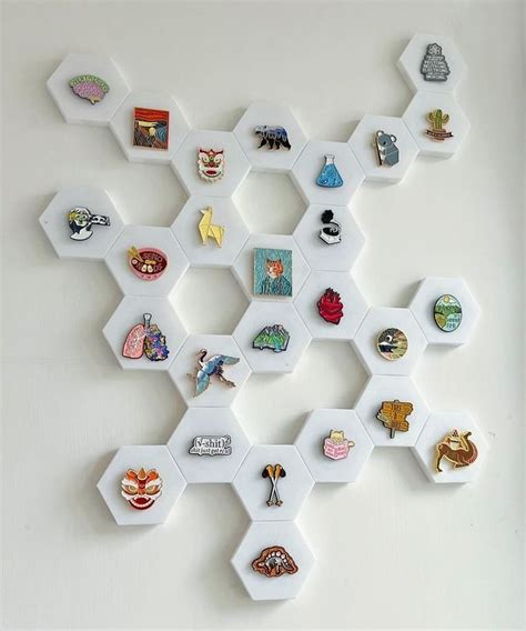 Modular Enamel Pin Display By Remi Rafael Enamel Pin Display Pin