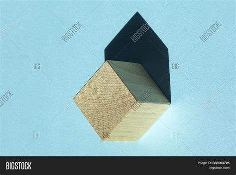 Shadow Wooden Cube Image Photo Free Trial Bigstock
