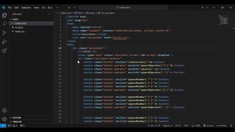 Swapna M D On Linkedin Webdevelopment Javascript Calculator Html