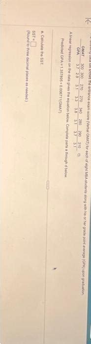 Solved Calculate Sstpartition Total Sum Of Squarws Into Sst