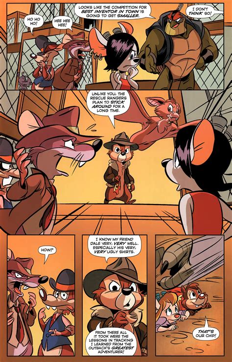 Read Online Chip N Dale Rescue Rangers Comic Issue