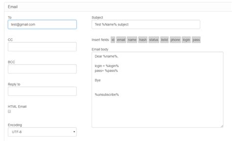 Massmailer Template For Phprunner